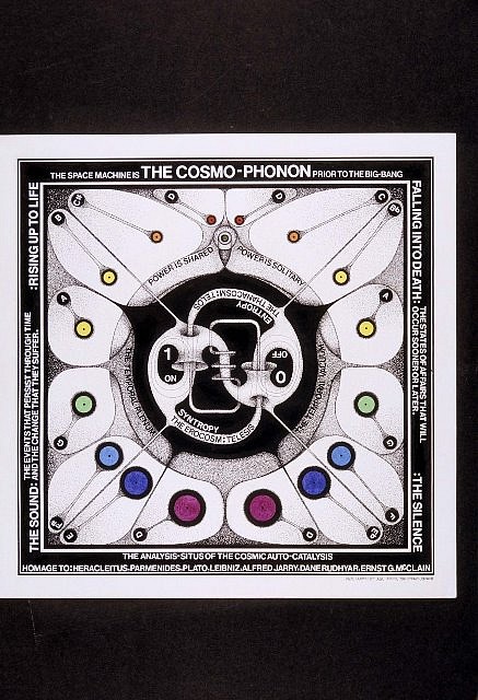 Paul Laffoley | The Cosmo - Phonon | 2003 | Pollock Krasner Image ...