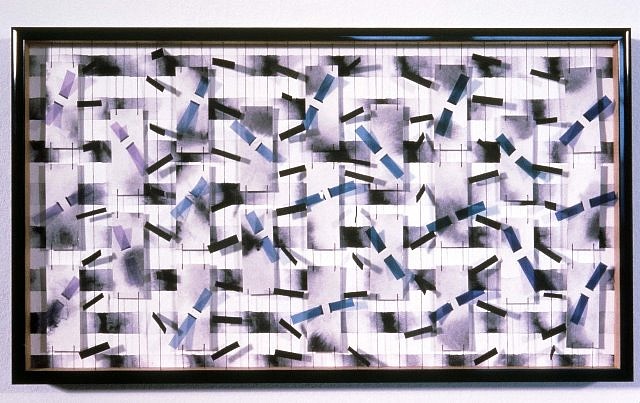 Marcia Gilbert | Stratum Series #3 | 1985 | Pollock Krasner Image ...